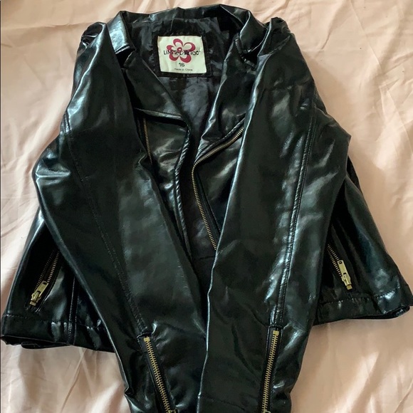 Limited Too | Jackets & Coats | Leather Jacket | Poshmark